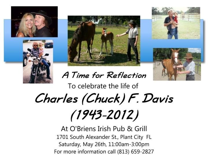 Charles F Davis Obituary - Plant City, FL