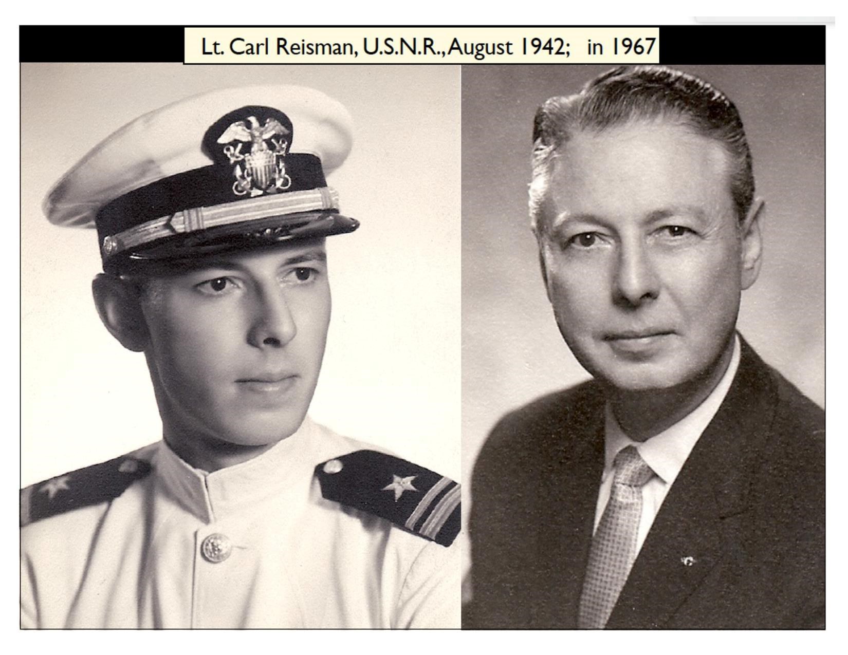 Carl REISMAN Obituary