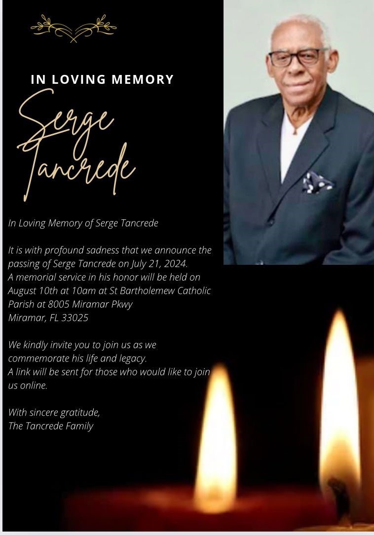 Serge Tancrede Obituary - Killeen, TX