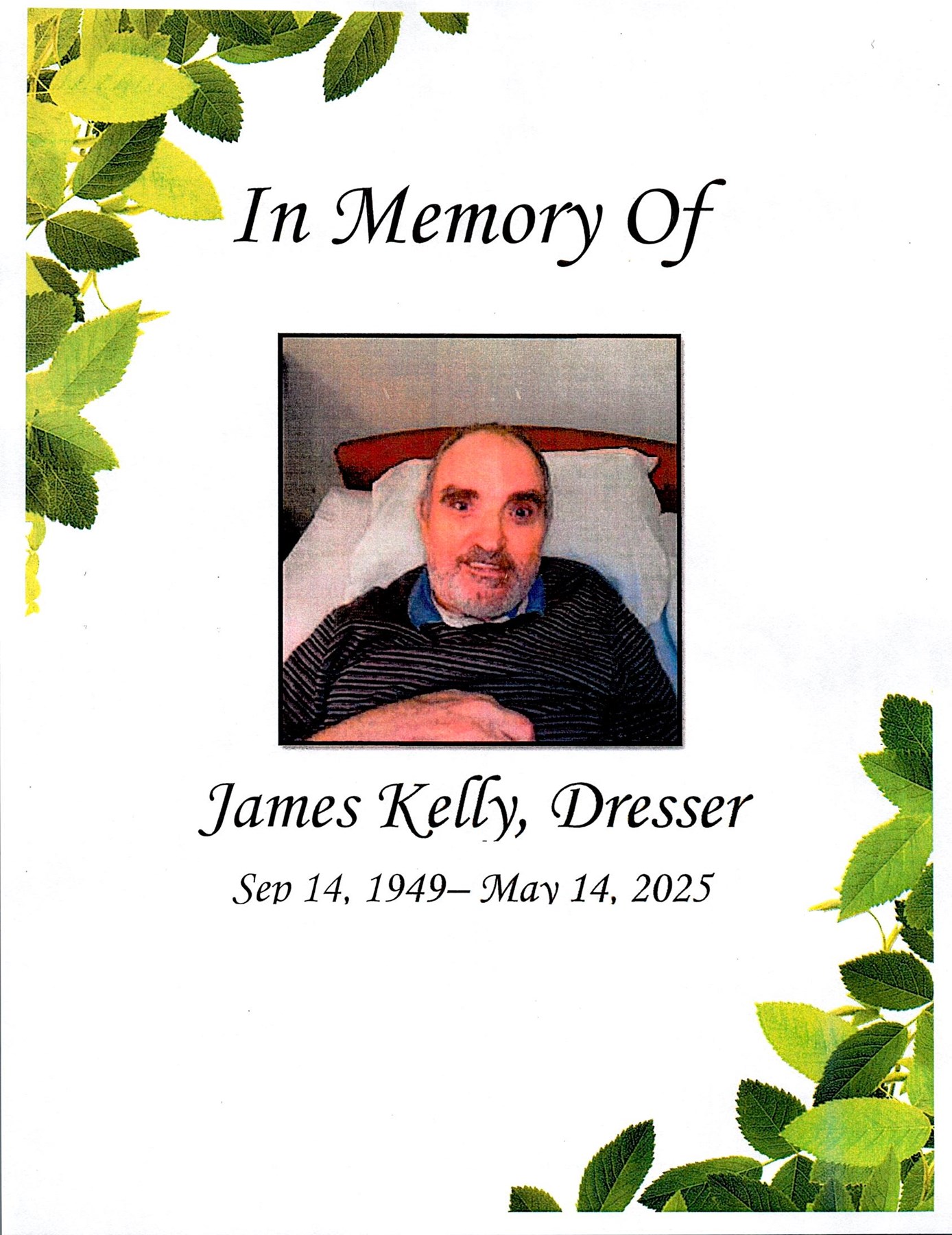 James Dresser Obituary - Vancouver, BC