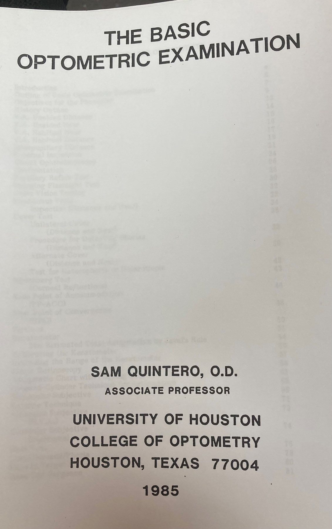 Dr. Sam Quintero Obituary - Houston, TX