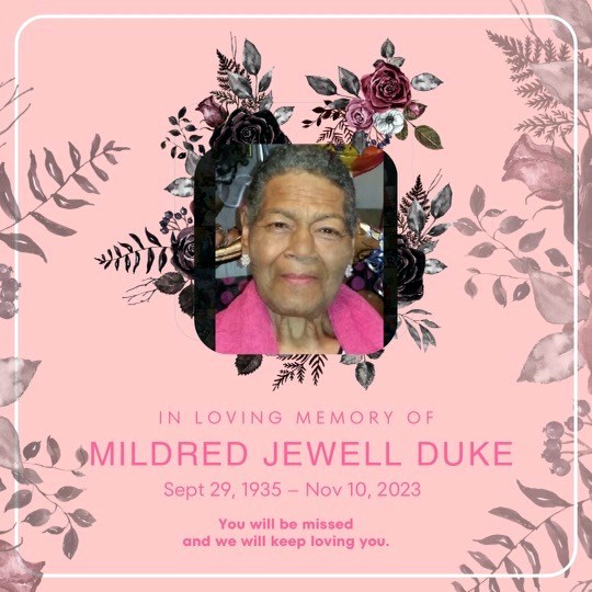 Mildred Duke Obituary - Houston, TX