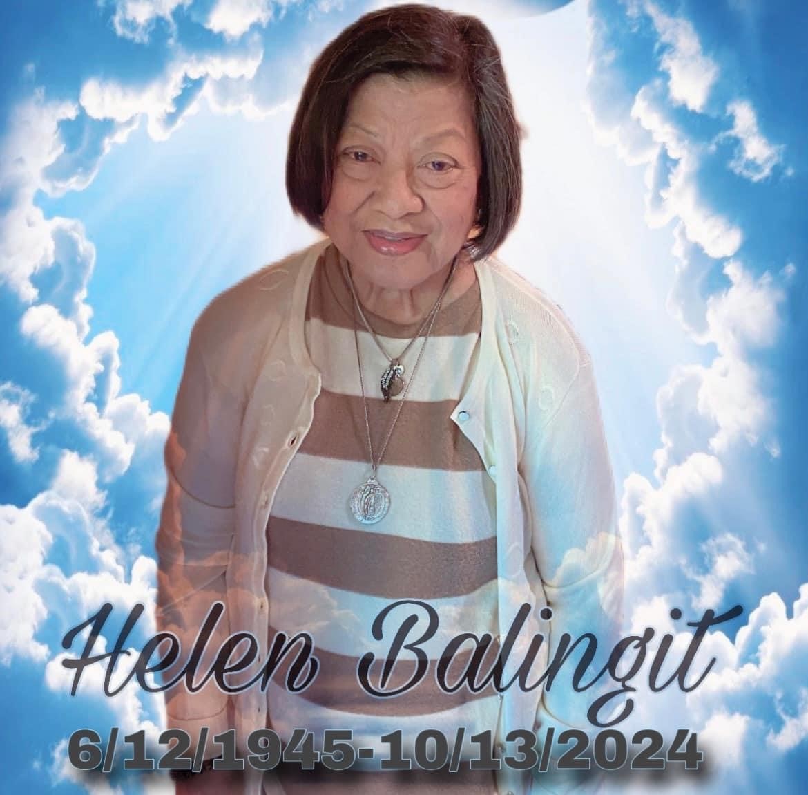 Helen Balingit Obituary - Las Vegas, NV