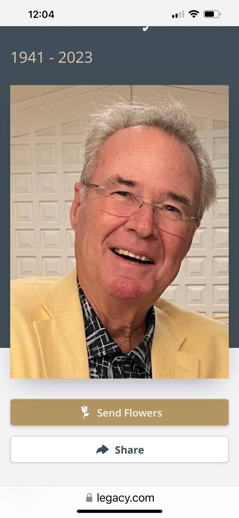 Robert Daly Obituary - Sacramento, CA