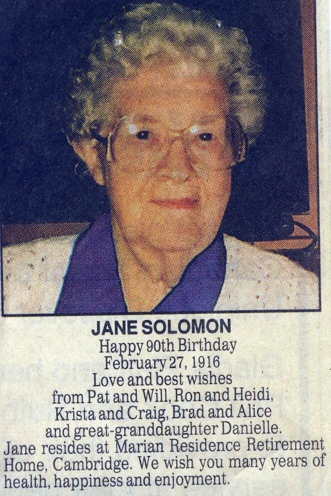 Jane Solomon's Instagram, Twitter & Facebook on IDCrawl