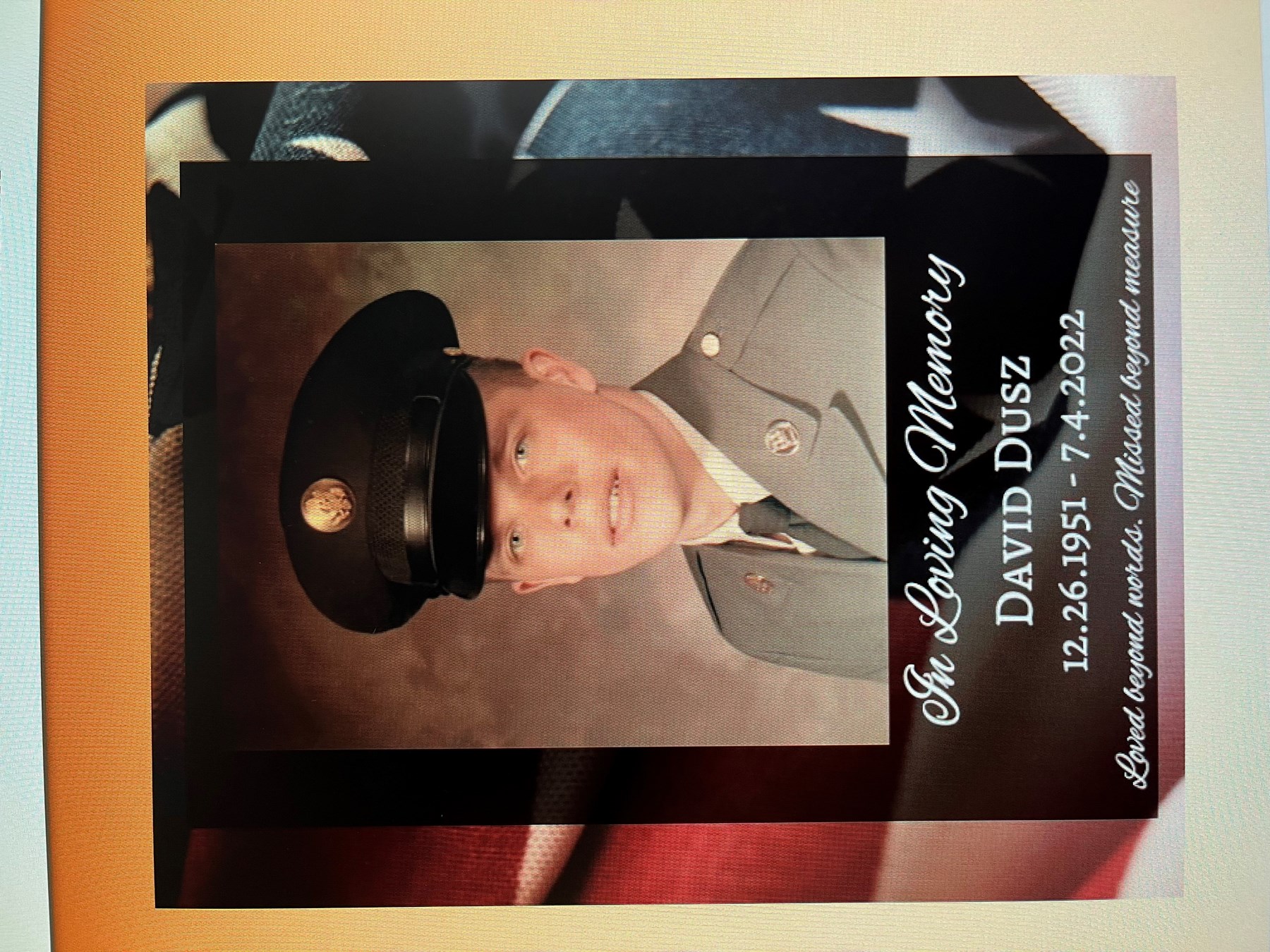 David Dusz Obituary - Tucson, AZ