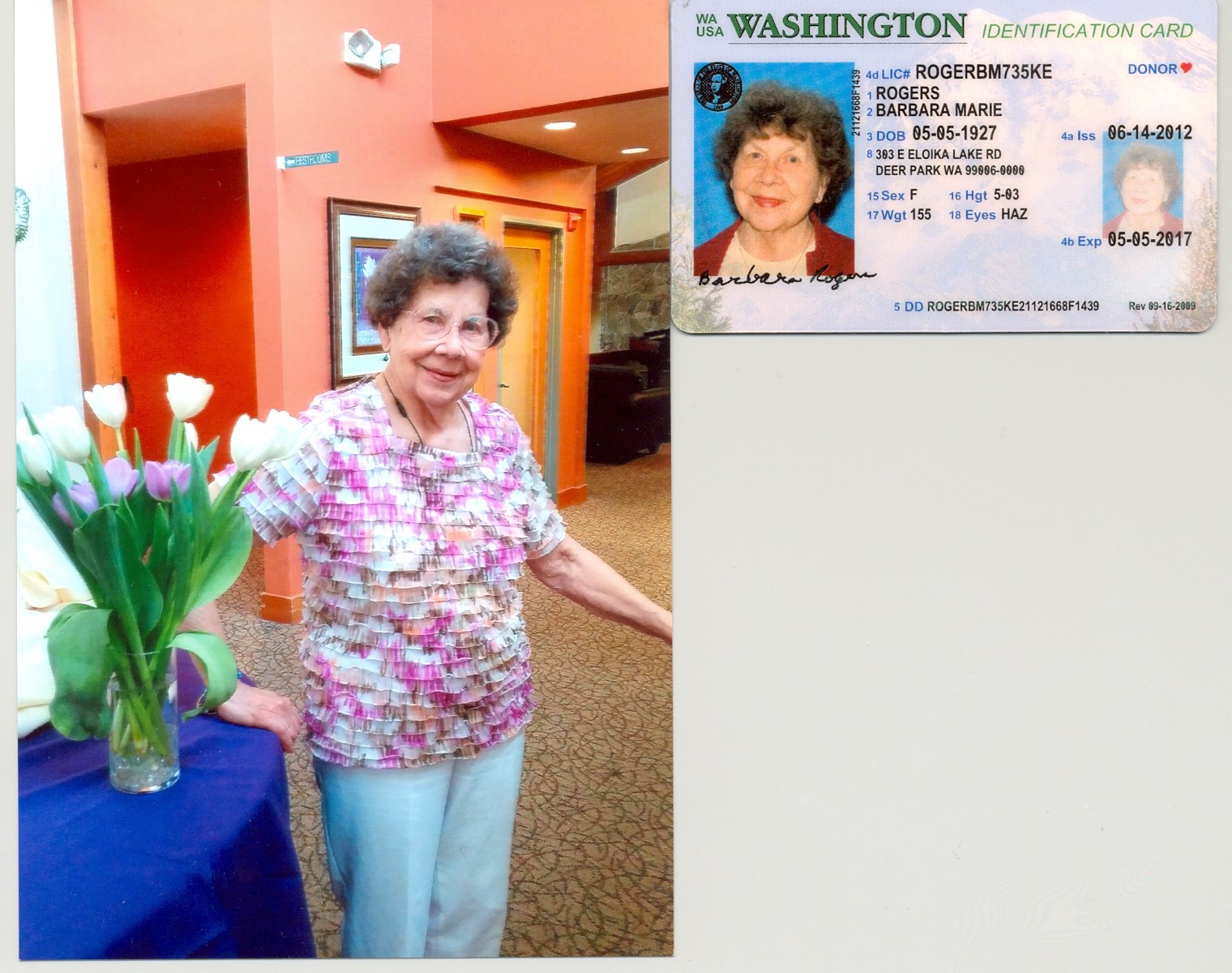 Barbara Marie Rogers Obituary - Renton, WA