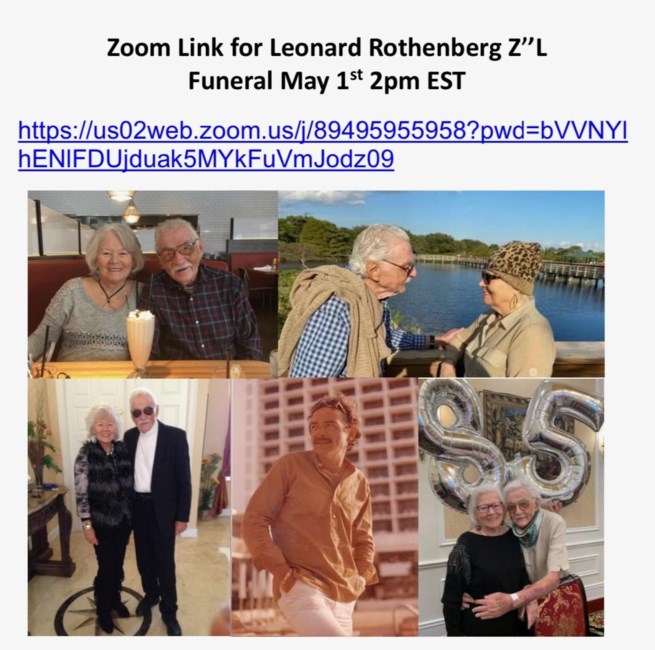 Leonard Rothenberg Obituary - North Miami Beach, FL