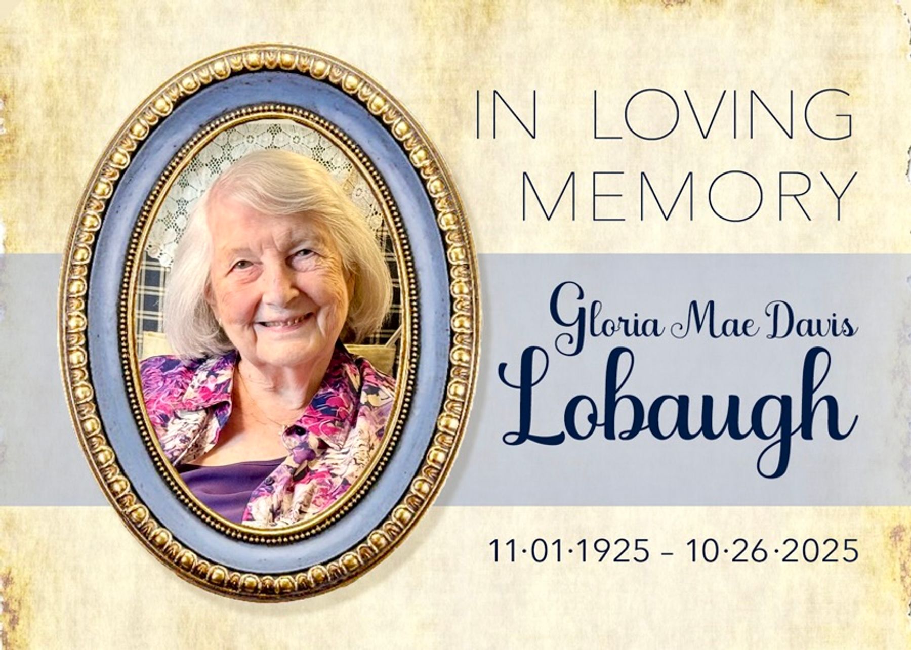 Gloria Lobaugh Obituary - Plano, TX