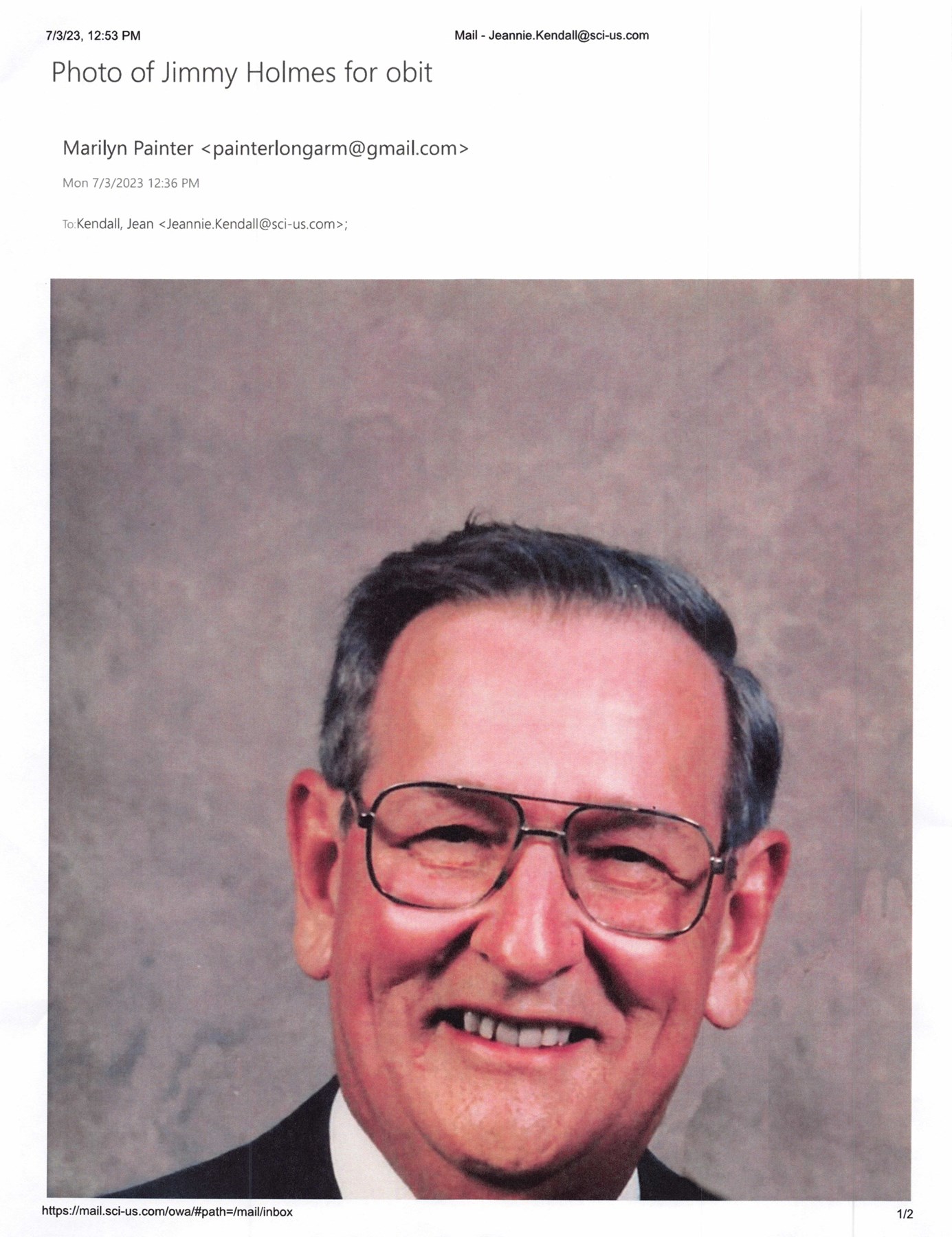 Jimmy Holmes Obituary - Irving, TX