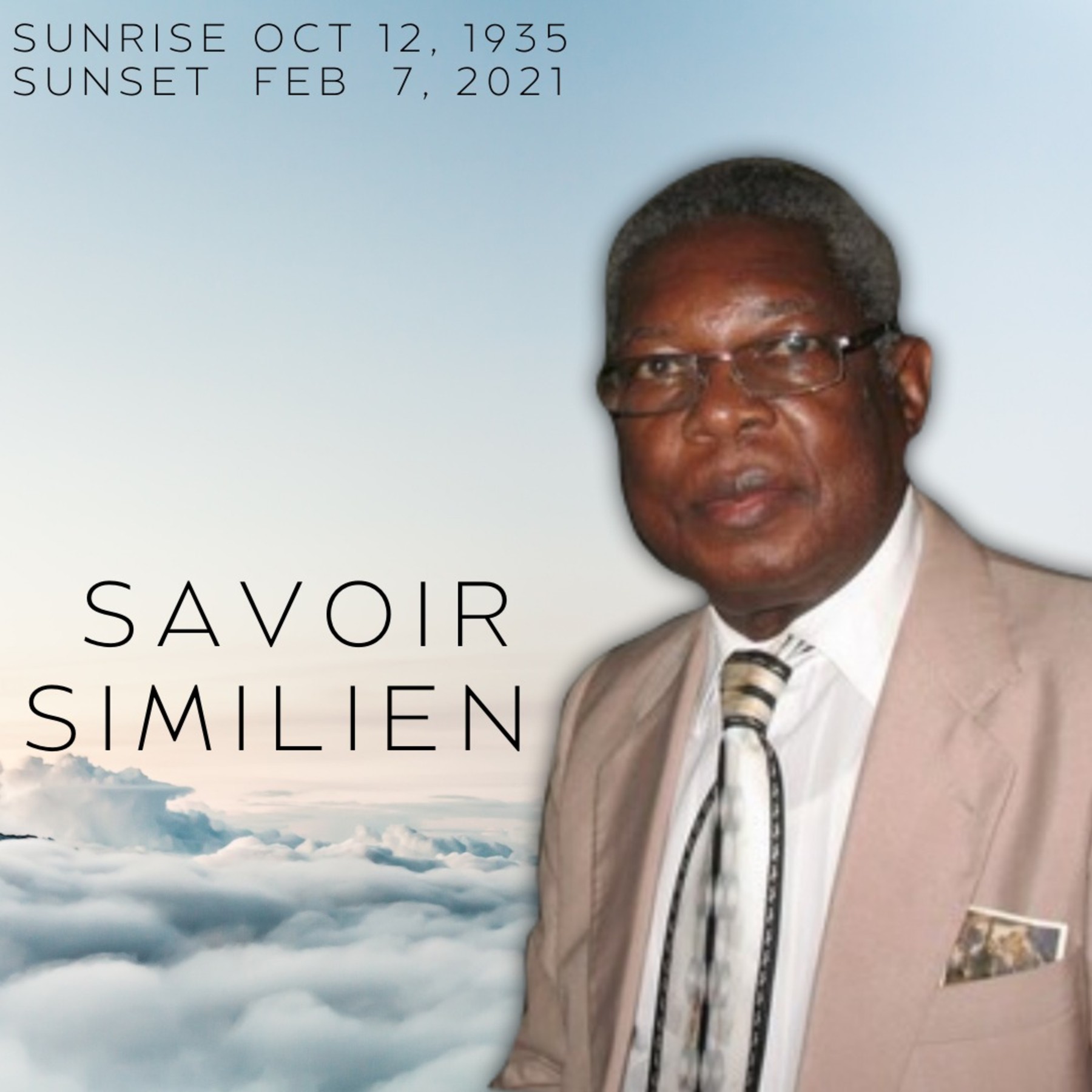 Savoir Occilien Similien Obituary - North Miami, FL