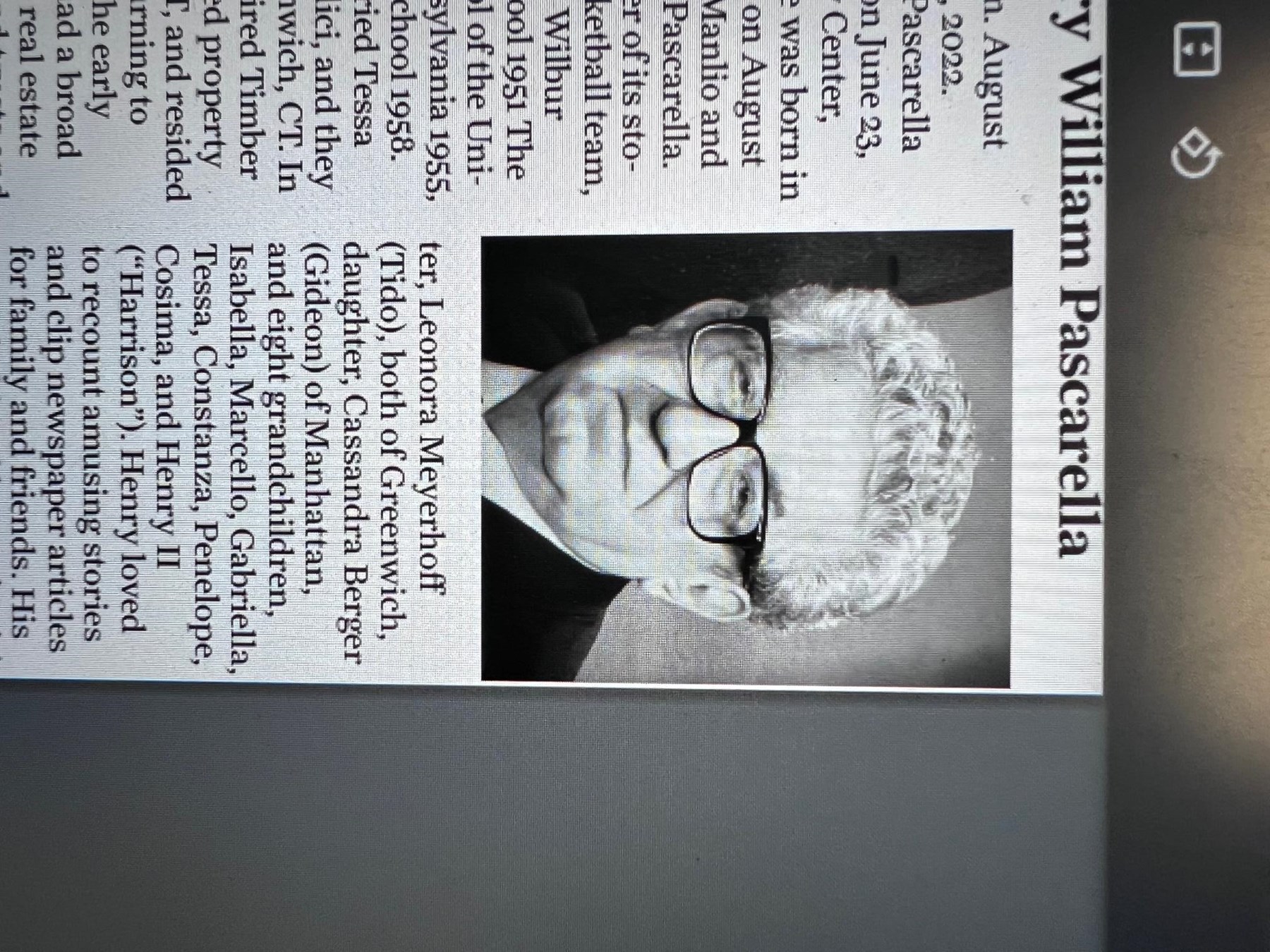 Henry Pascarella Obituary - Greenwich, CT