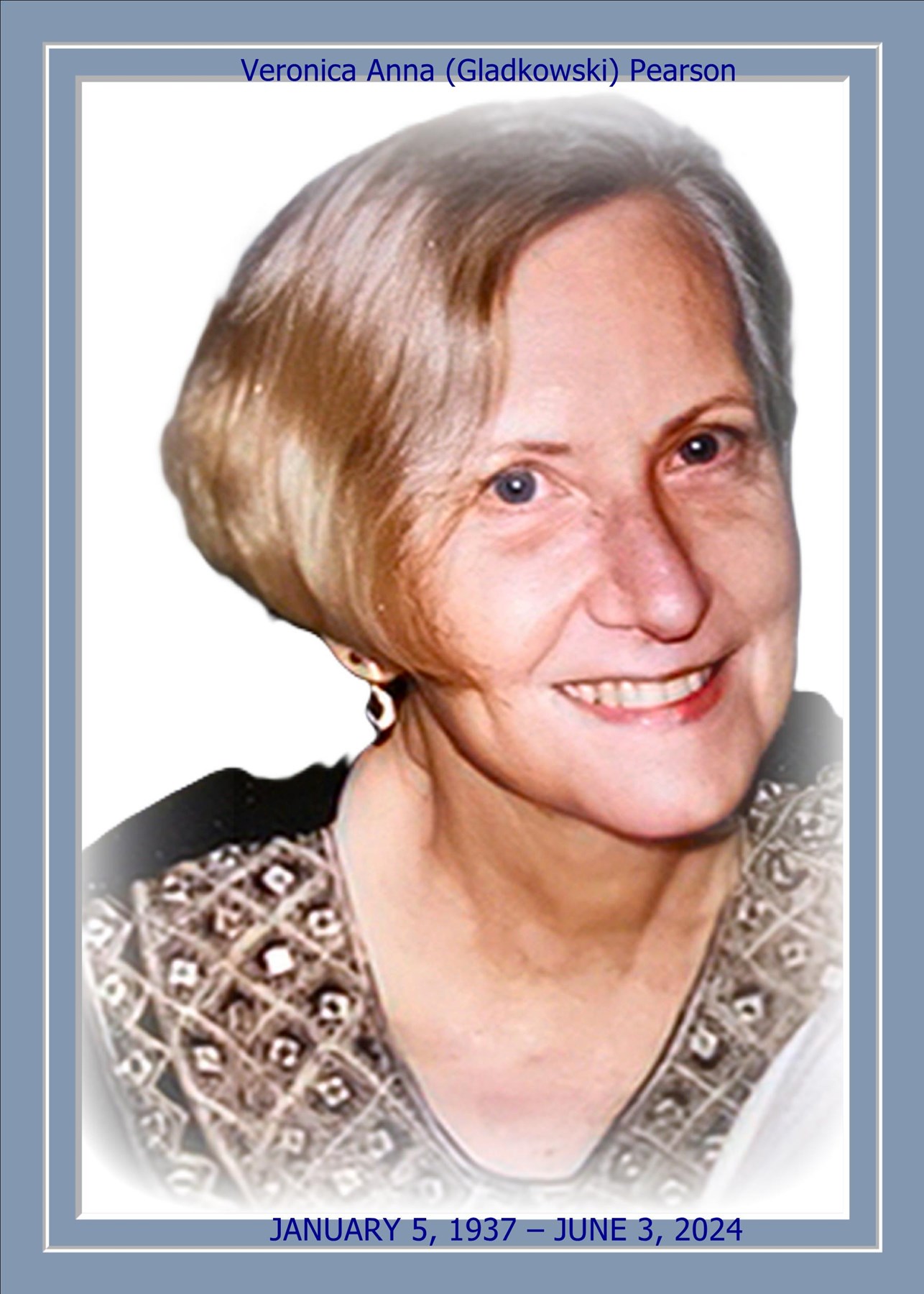 Veronica Pearson Obituary - Downers Grove, IL