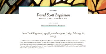 David Engelman Obituary - Torrance, CA