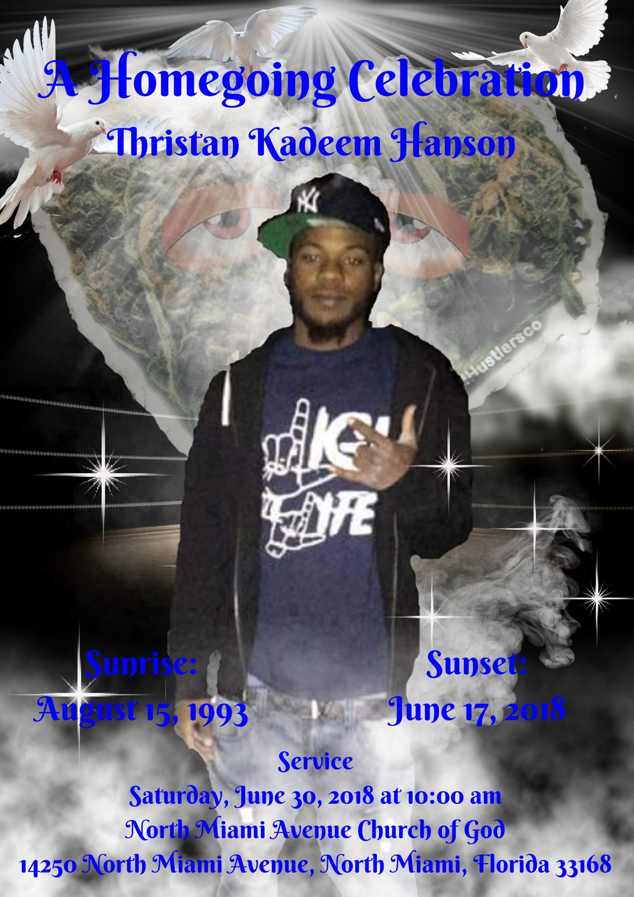 Thristan Hanson Obituary - Tamarac, FL