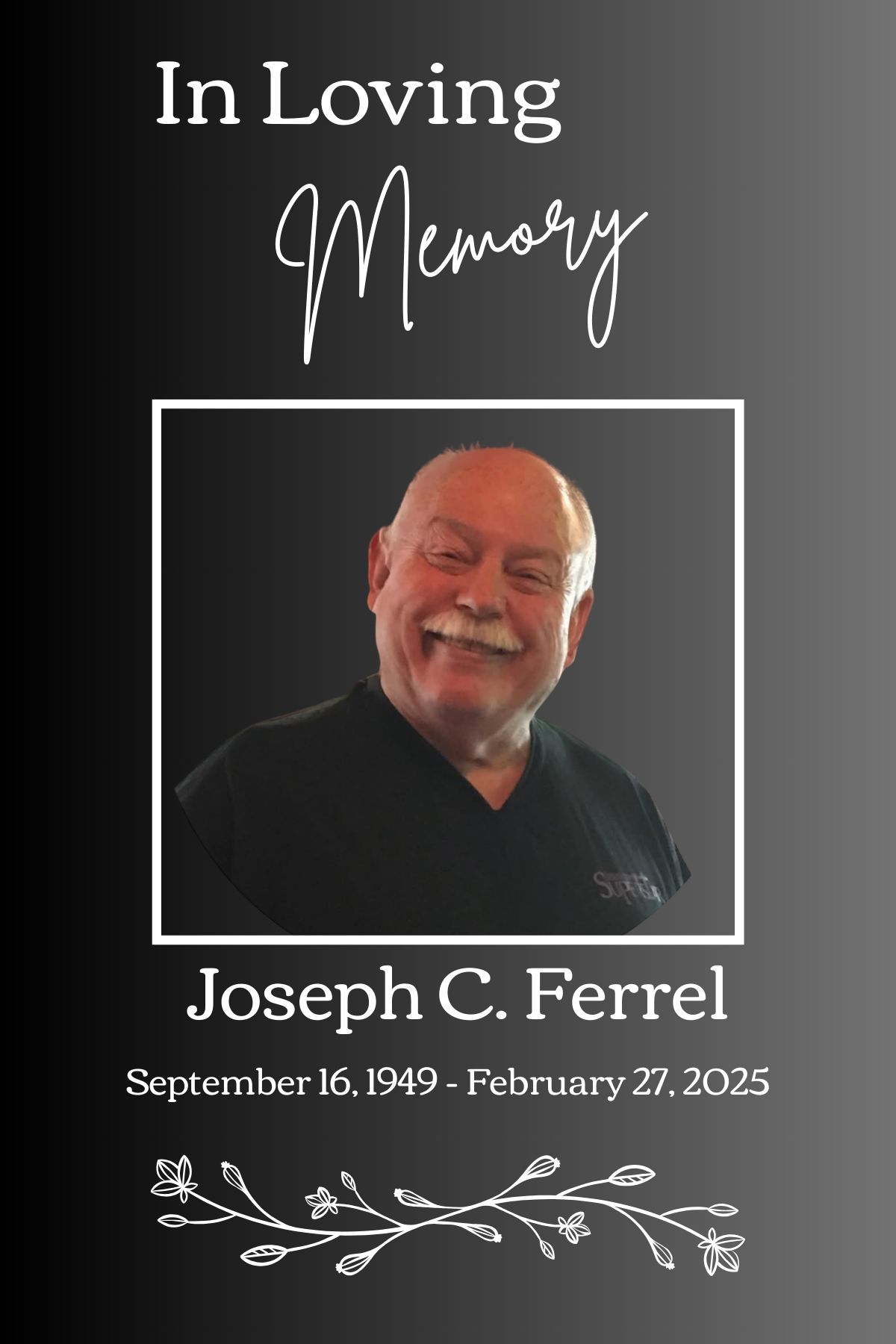Joseph Ferrel Obituary - Hollywood, FL